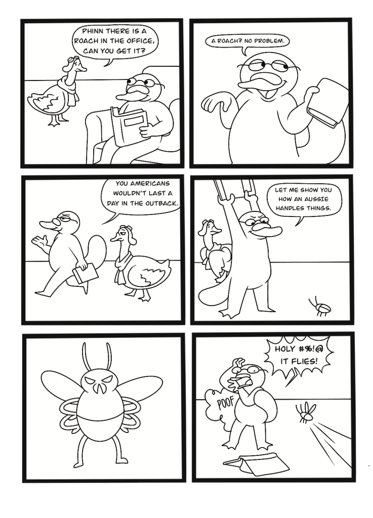 The Vermilion Volume 122 Issue 15 Comic